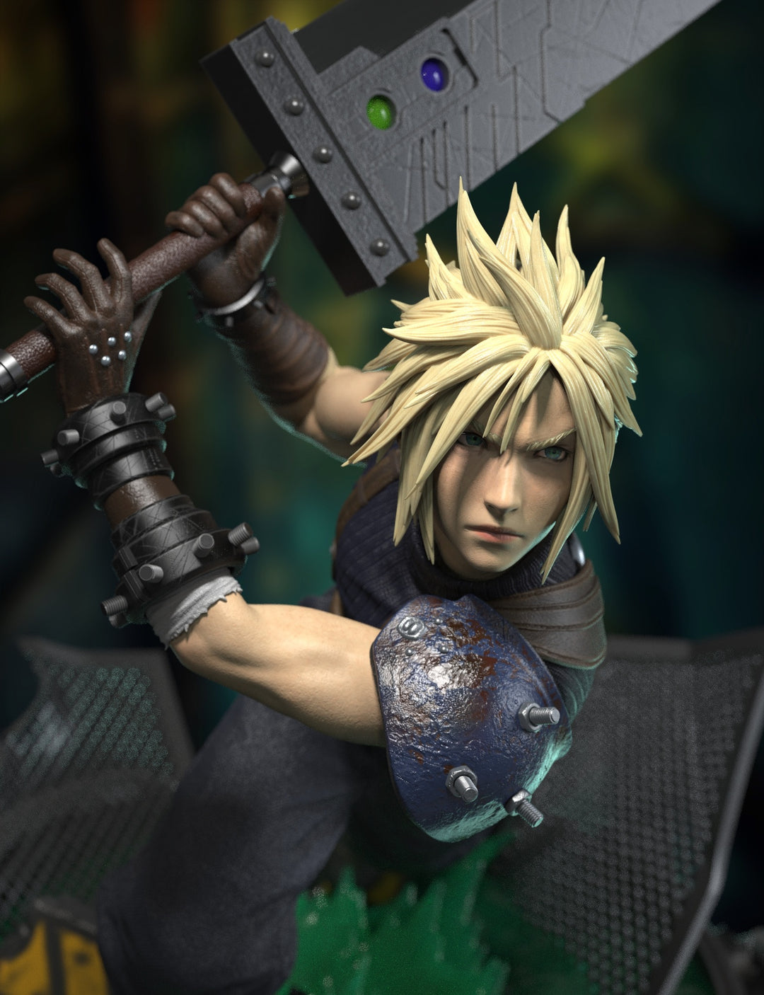 Final Fantasy - Cloud & Sephiroth | 1:4 Resin Statue | von Solar Studi ...
