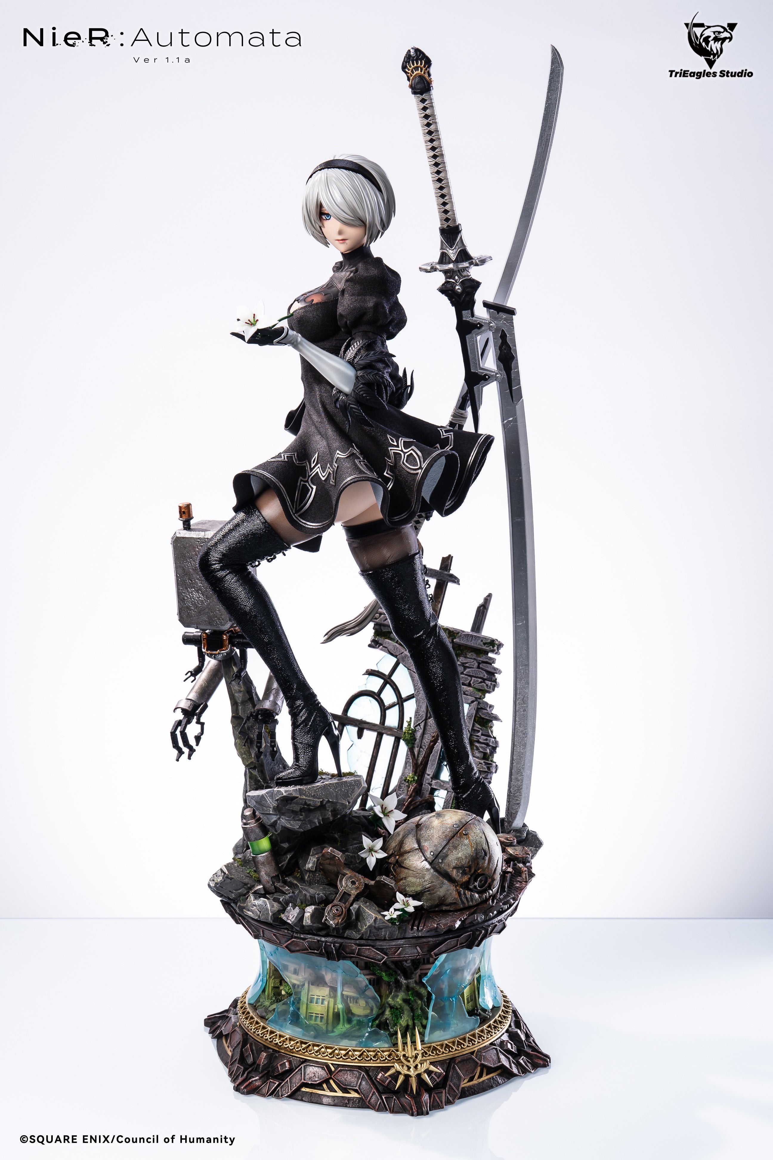 Nier Automata – YoRHa No.2 Type B | 1:4 Resin Statue | von TriEagles S ...