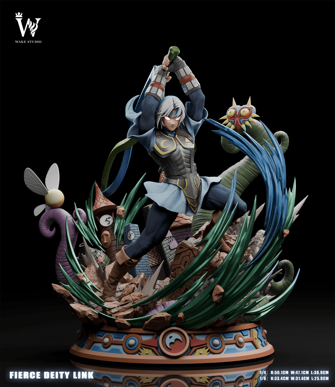 Legend of Zelda - Fierce Deity Link | 1:6/1:4 Resin Statue | by Wake S ...