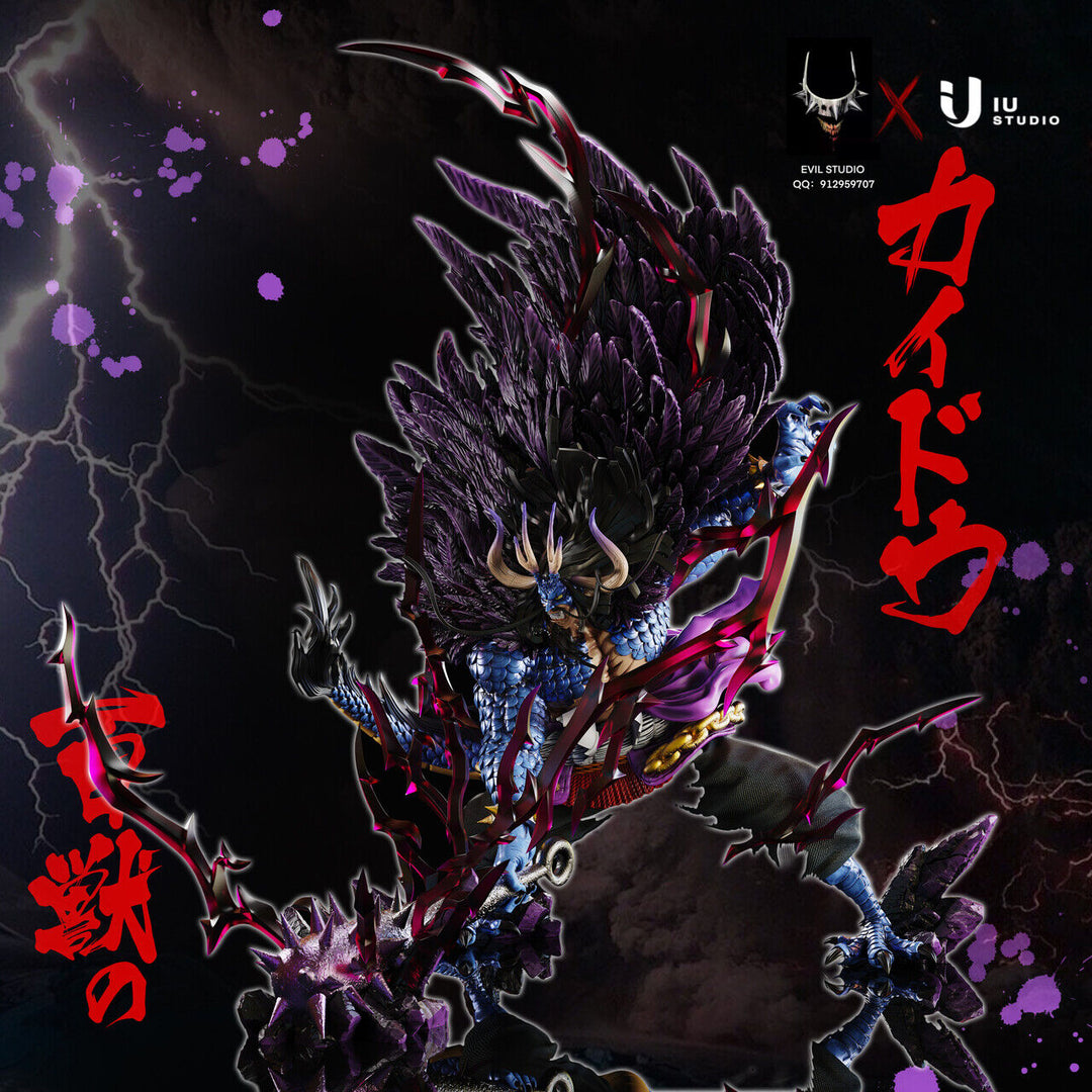 One Piece - Kaido | 1:4 Resin Statue | vom Evil Studio x IU Studio ...