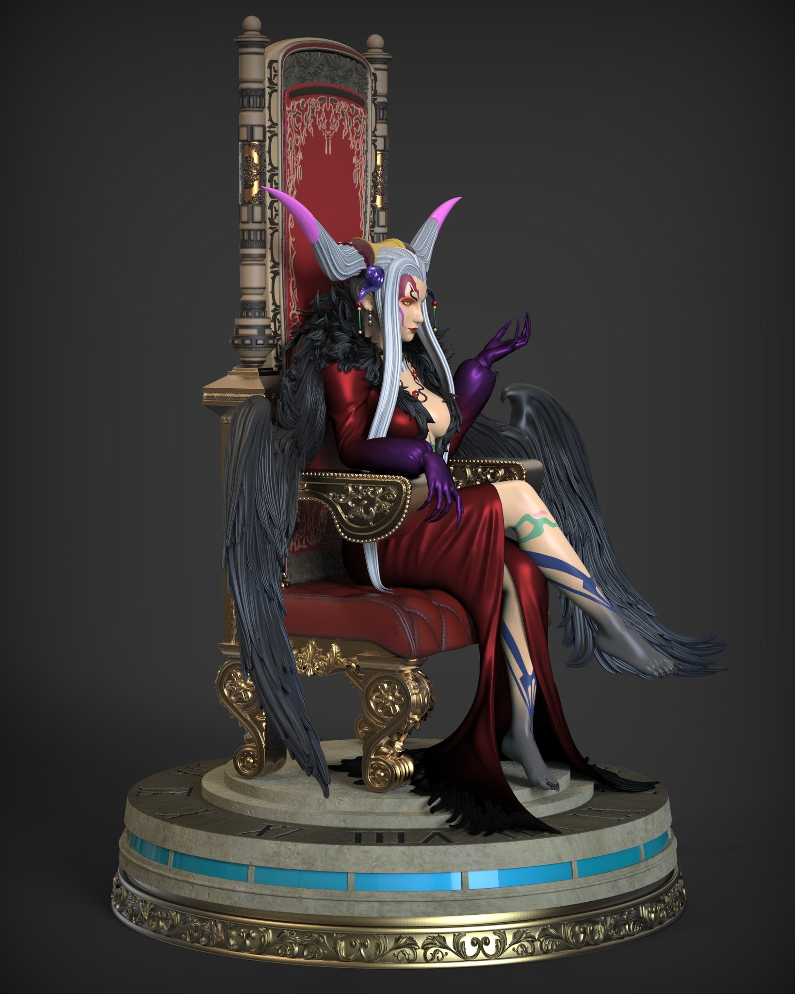 Final Fantasy - Ultimecia | 1:4 Resin Statue | by Solar Studio ...