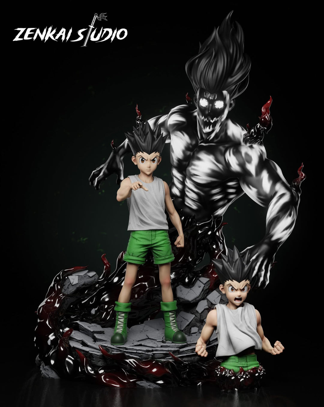 Hunter x Hunter – Gon Freecss | Resin Statue | von Zenkai Studio ...
