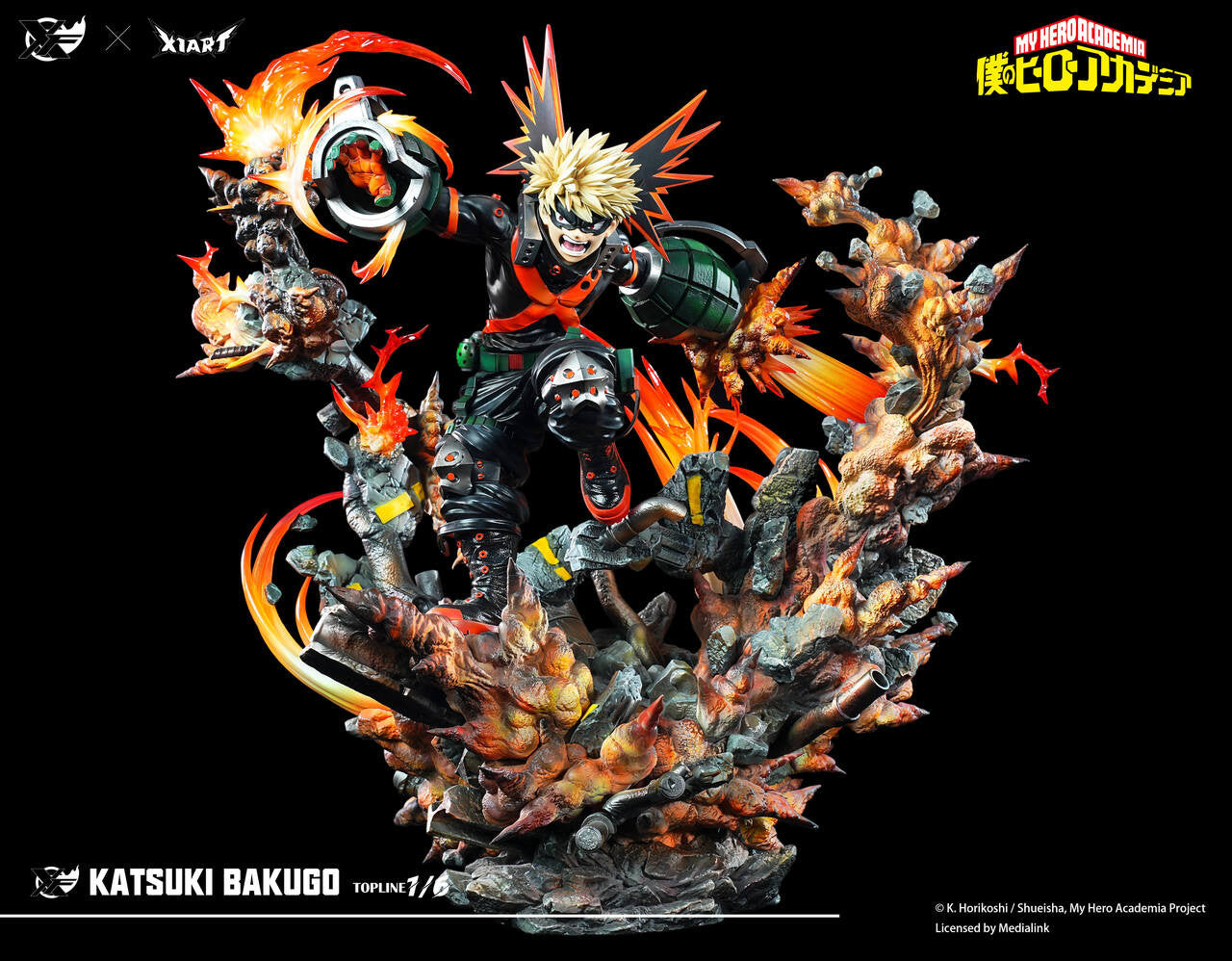 My Hero Academia - Katsuki Bakugo | 1:6 Resin Statue | by XFire & X1AR ...