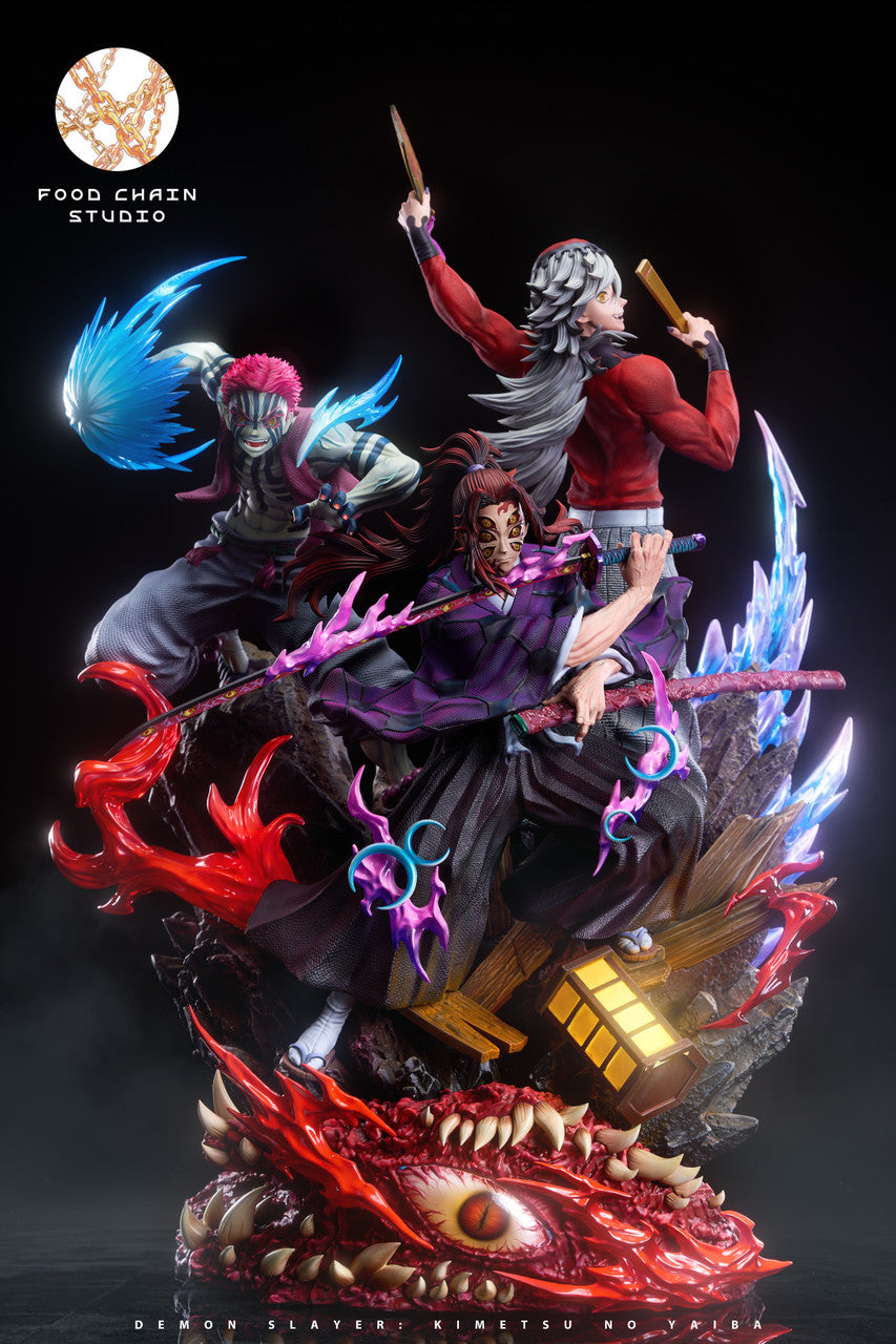 Demon Slayer - Kokushibo & Akaza & Douma | 1:4 Resin Statue | by Food ...