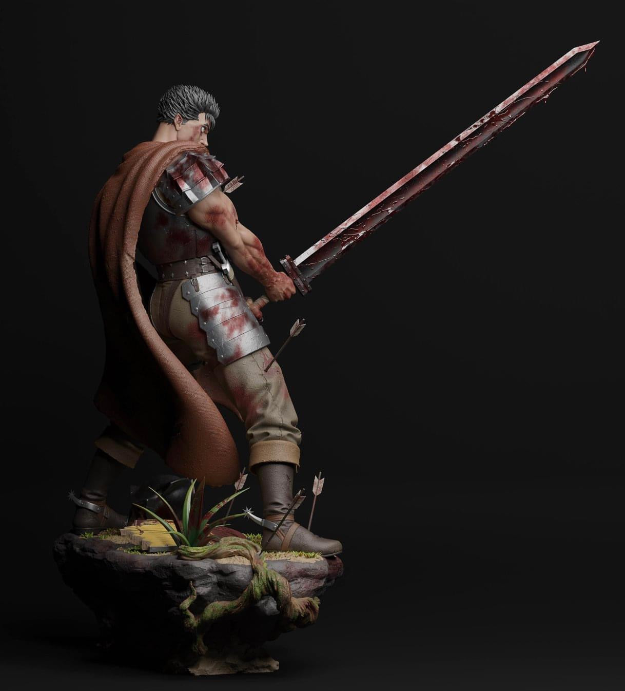 Berserk – Guts & Casca | 1:4 Resin Statue | von Player 1 Studio ...