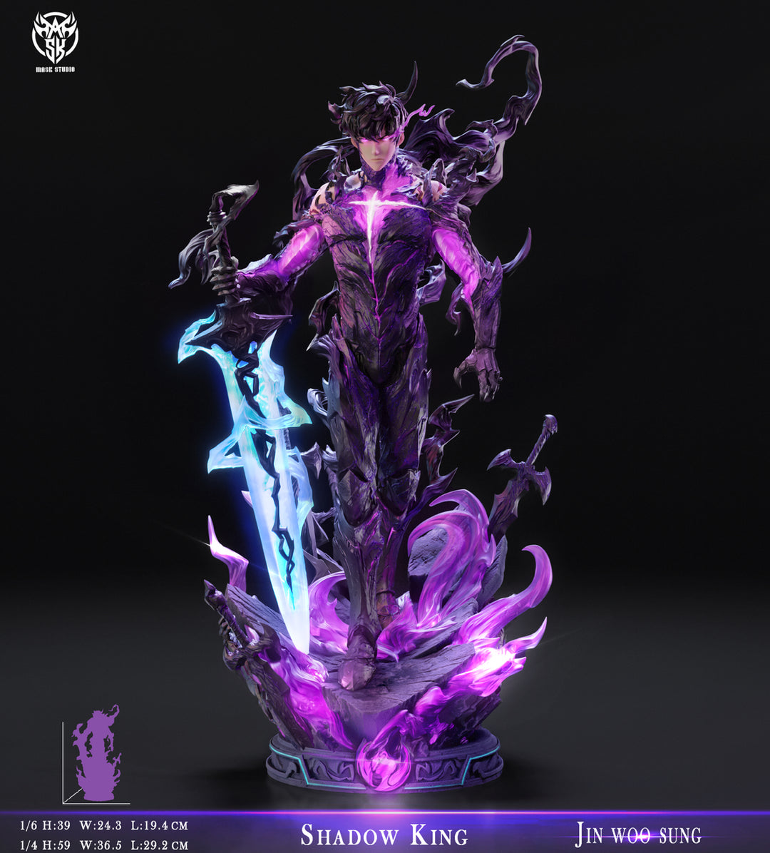 Solo Leveling - Sung Jinwoo | 1:4 Resin Statue | von Mask Studio – HandsomeCake Goodies