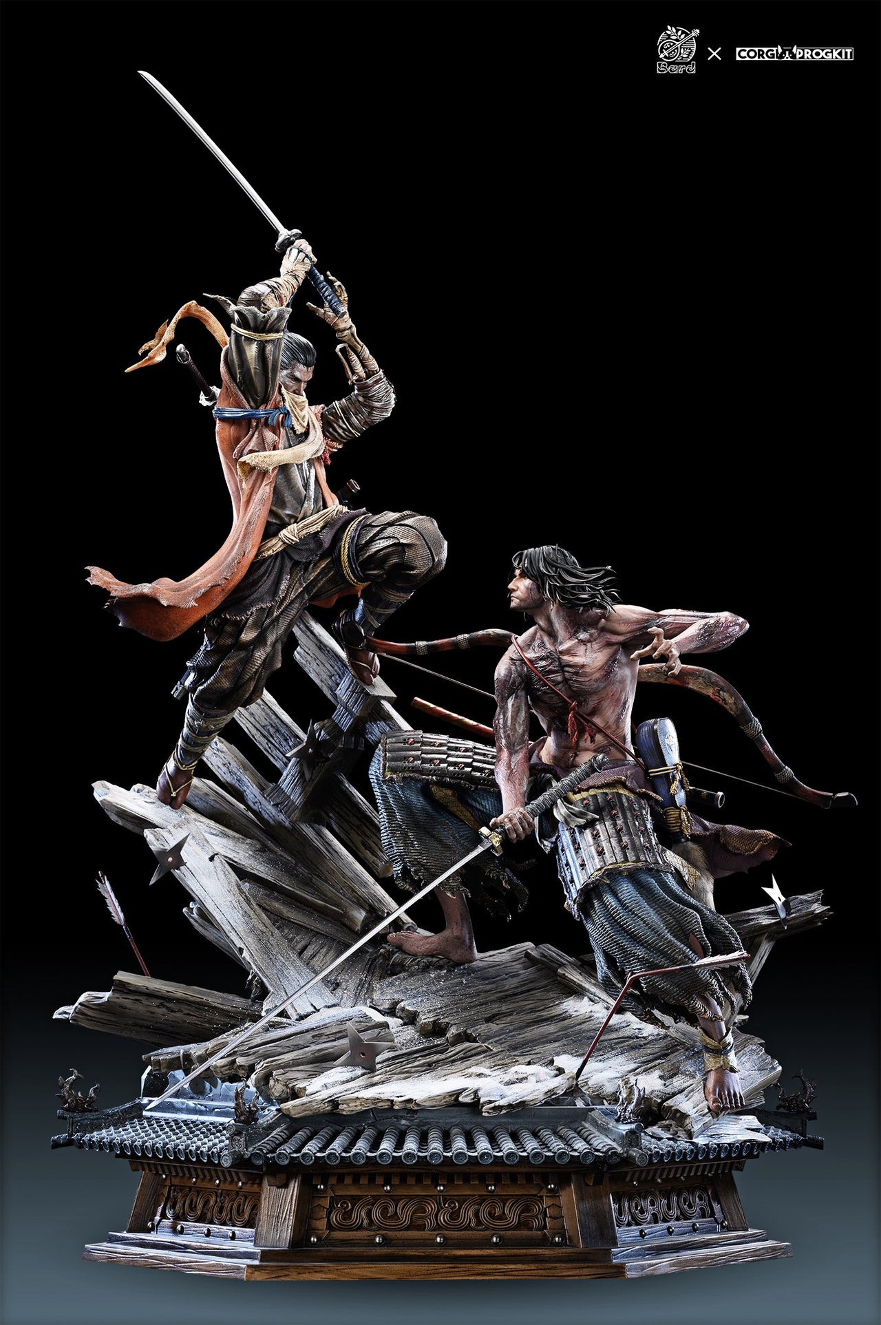 Sekiro: Shadows Die Twice - Sekiro vs. Genichiro Ashina | 1:6 Resin St ...