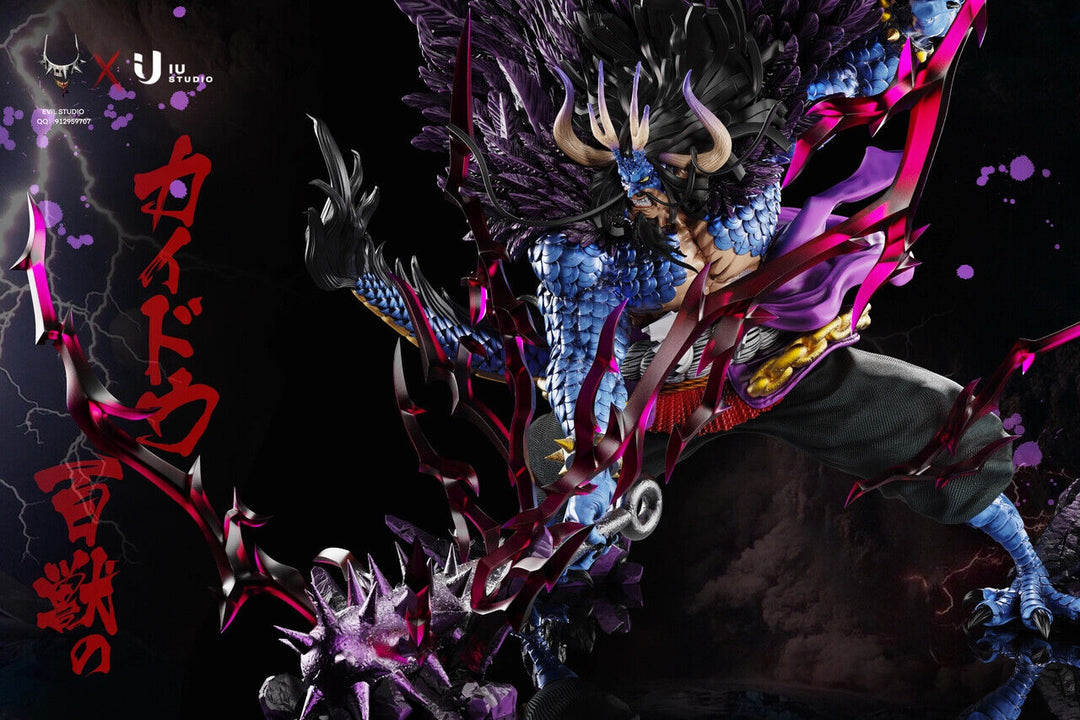 One Piece - Kaido | 1:4 Resin Statue | vom Evil Studio x IU Studio ...