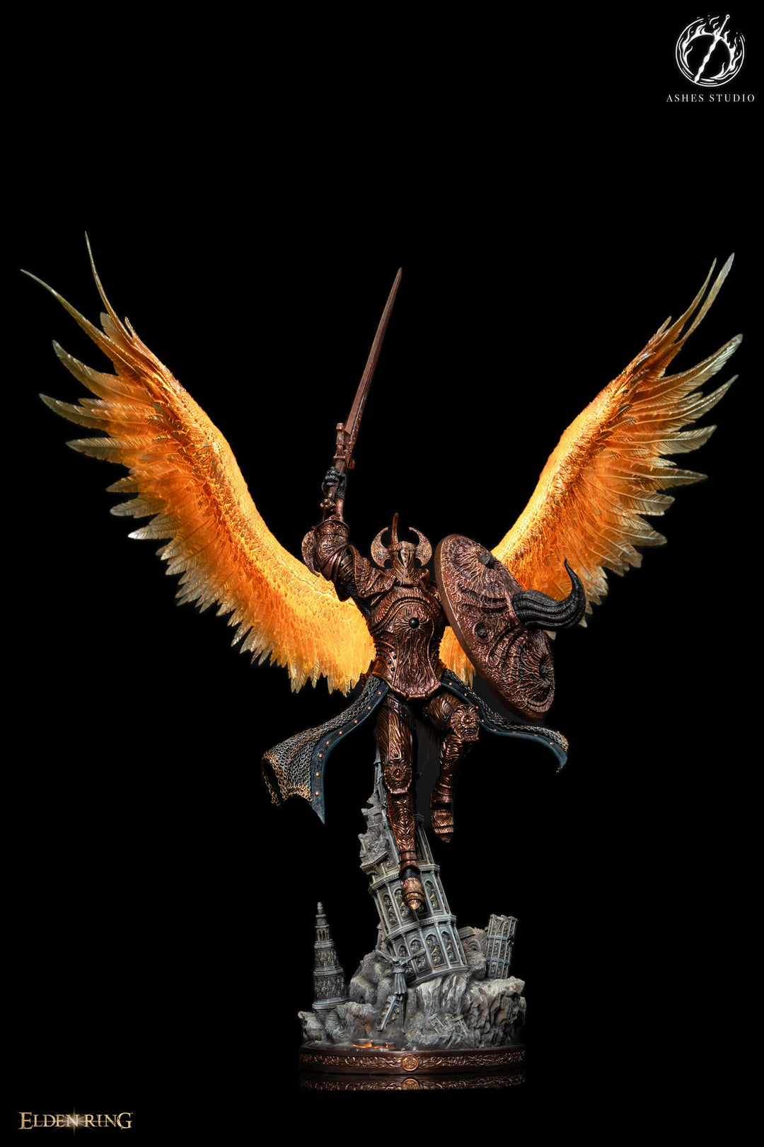 Elden Ring - Crucible Knight Ordovis | 1:4 Resin Statue | von Ashes St ...
