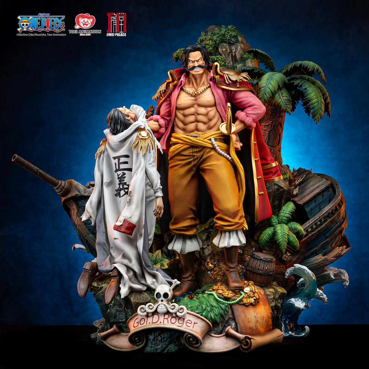 One Piece - Gol D. Roger | 1:4 Resin Statue | by Jimei Palace ...